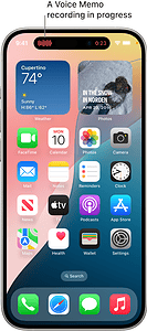 Orange Dot on iPhone - ComputerCity