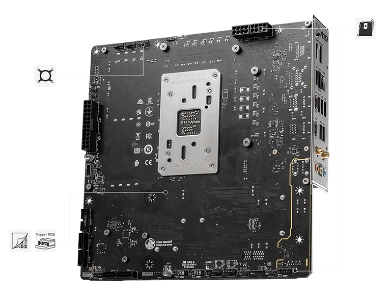 Back-Connect Motherboard and Case Options - ComputerCity