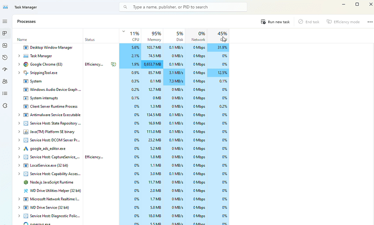 GPU Tab Not Showing Up in Task Manager - ComputerCity