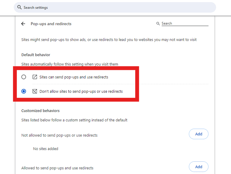 How To Disable A Pop Up Blocker - ComputerCity