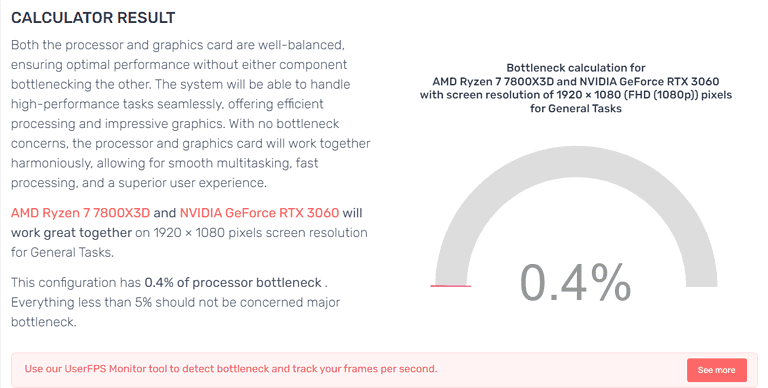 Top CPU / GPU Bottleneck Calculators - ComputerCity
